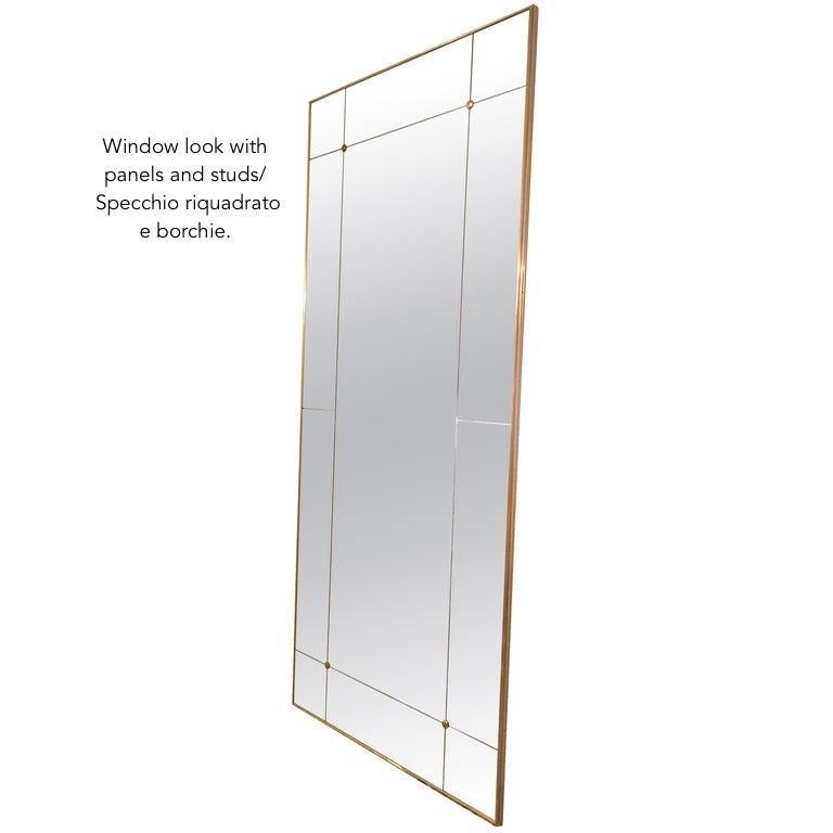 Customizable Octagonal Brass Frame Window Look Bronze Glass For Sale at ...