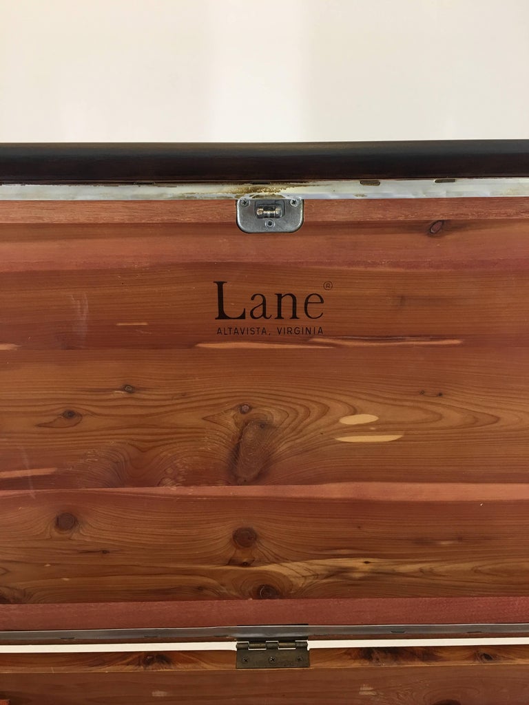 Customizable Trunk by Lane Acclaim with Seating by Andre Bus at 1stDibs ...