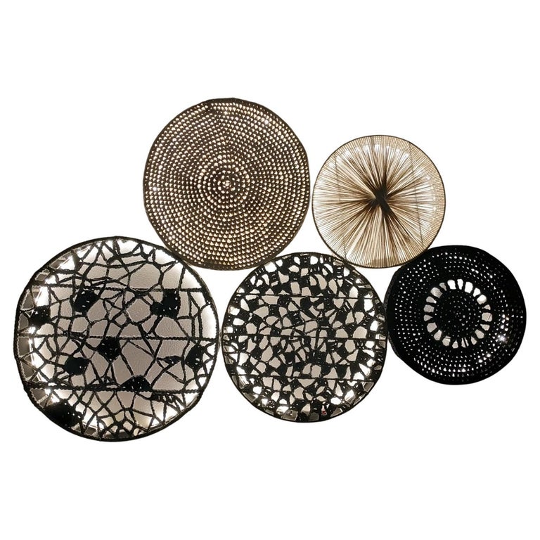 Customized All Colors Natural Knitted Big Wall Light Set For Sale at ...