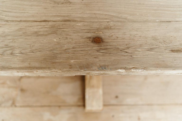 customized pine xl dining/conference table For Sale at 1stDibs