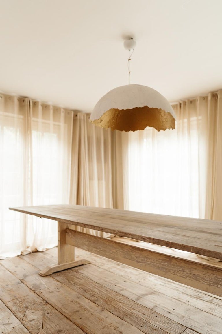 customized pine xl dining/conference table For Sale at 1stDibs