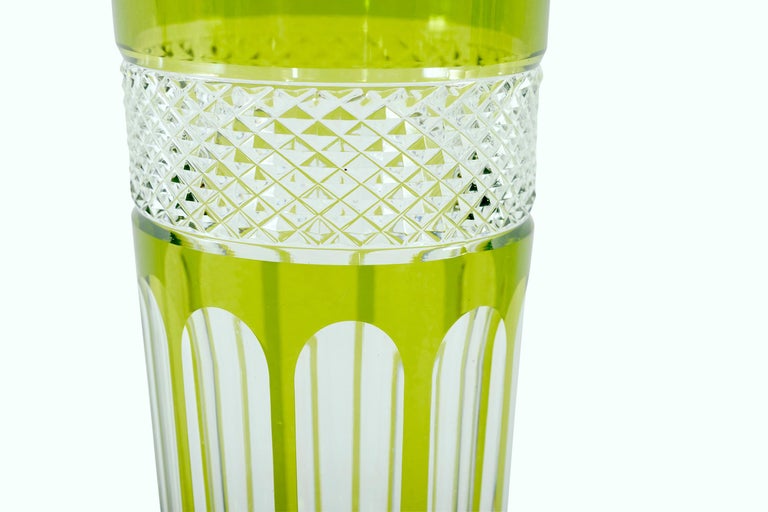 Cut Crystal Barware Tableware Service For Twelve For Sale At 1stdibs