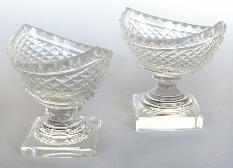 Cut Crystal Condiment Boats For Sale at 1stDibs