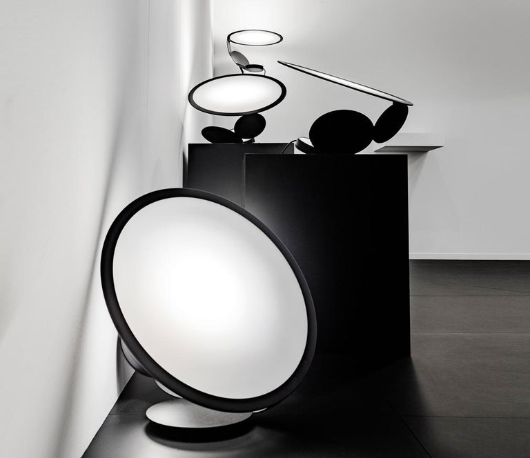 Cut Modern Aluminum LED Table Lamp by Timo Ripatti For Sale at 1stDibs