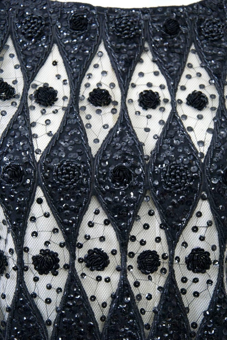 Cut-Out Sequin Shell For Sale at 1stDibs