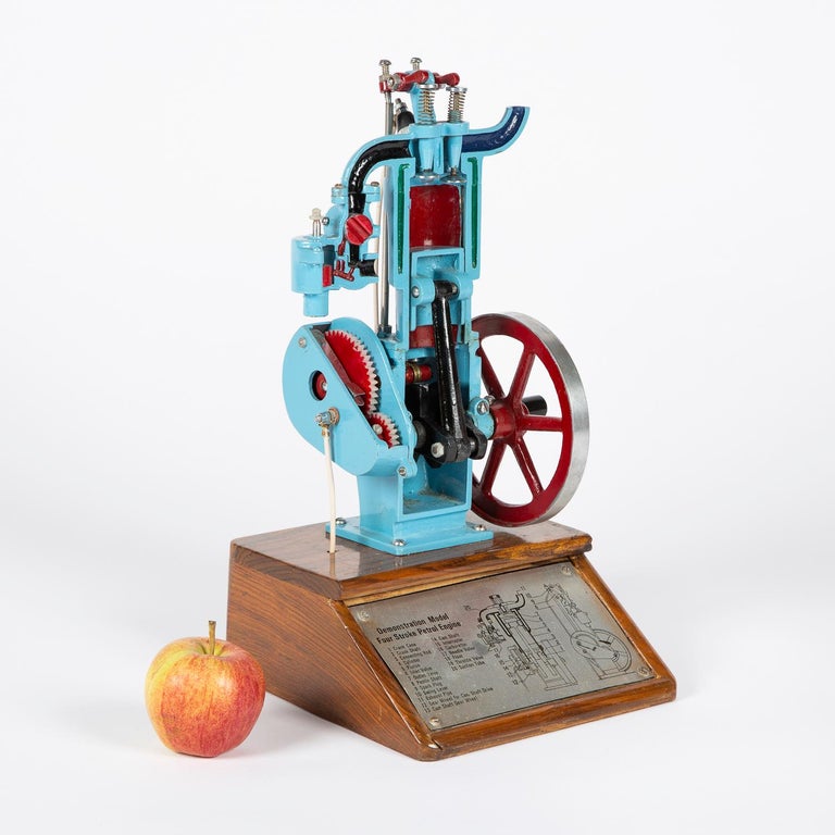 Cutaway Demonstration Model of a Four Stroke Petrol Engine at 1stDibs ...