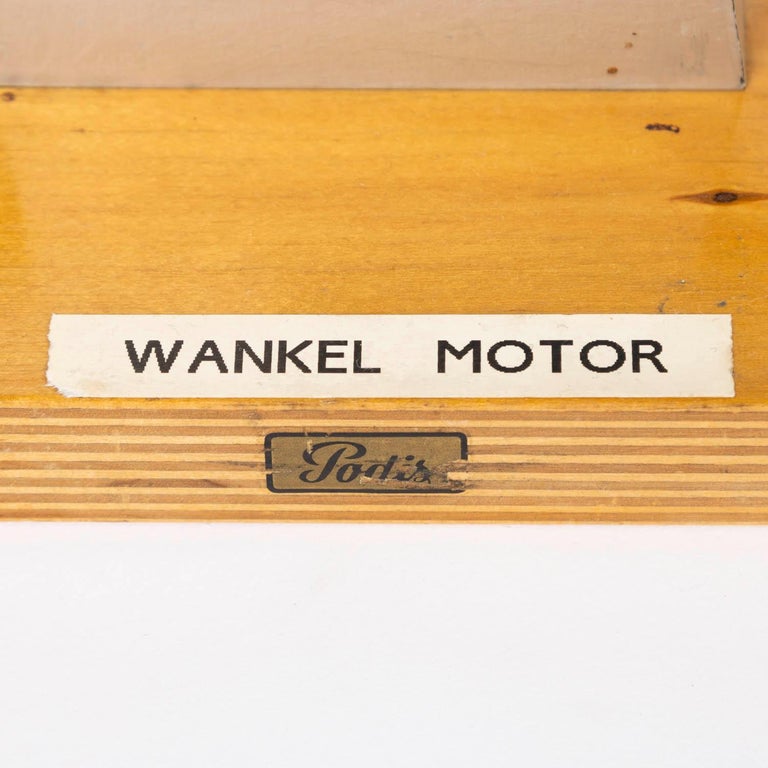 Cutaway Demonstration Model of a Rotary Wankel Engine For Sale at 1stDibs