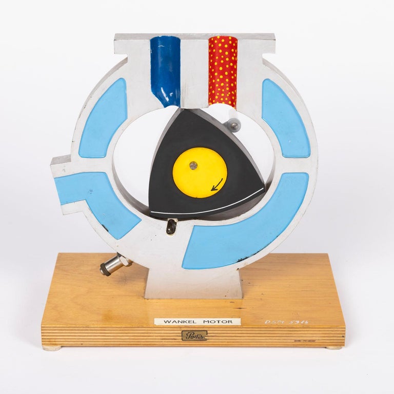 Cutaway Demonstration Model of a Rotary Wankel Engine For Sale at 1stDibs