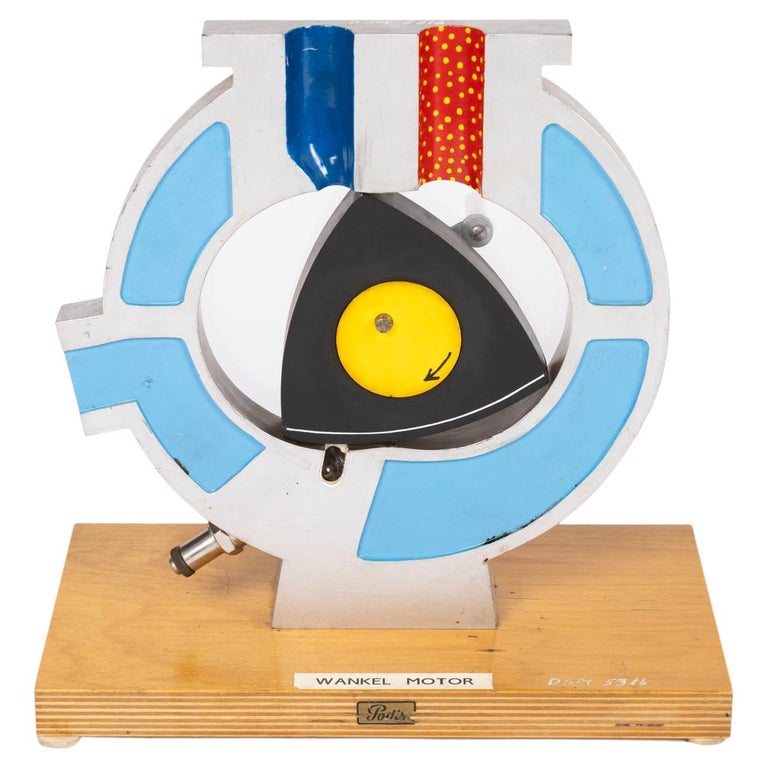 Cutaway Demonstration Model of a Rotary Wankel Engine For Sale at 1stDibs
