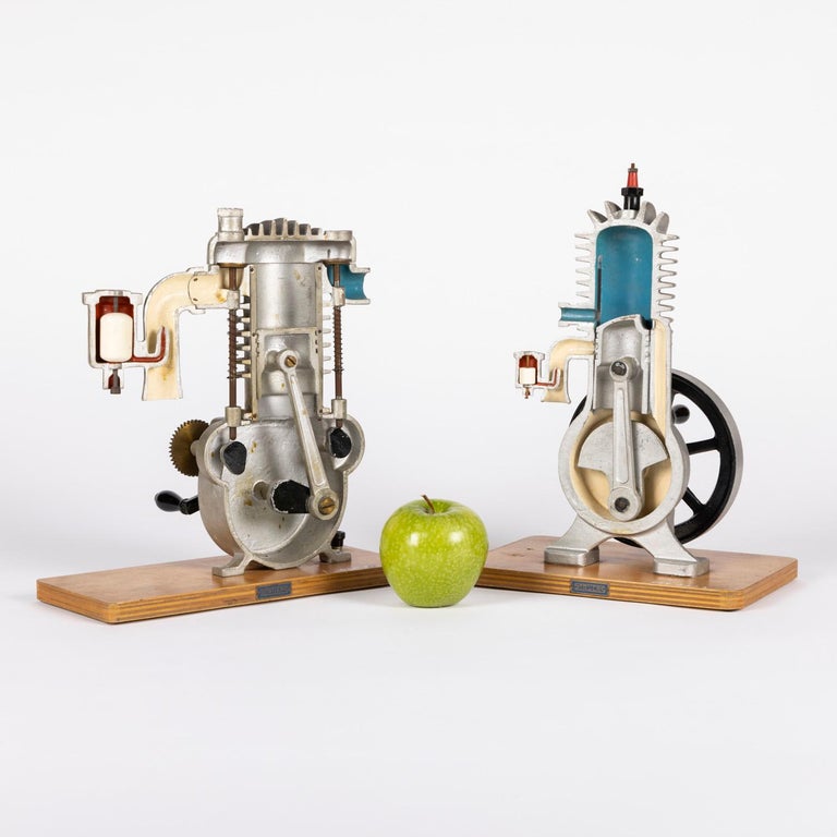 Cutaway Demonstration Models of Internal Combustion Engines by Struers ...