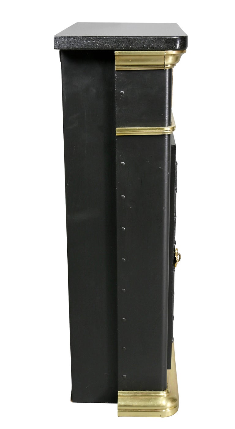 Cutler Brass and Iron Mail Chute Collection Box at 1stDibs