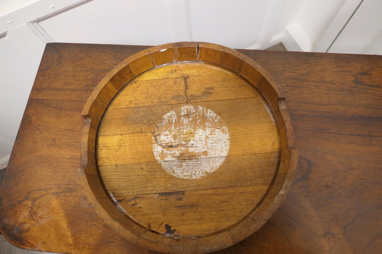Cutty Sark Scots Whisky Barrel Top tray For Sale at 1stDibs