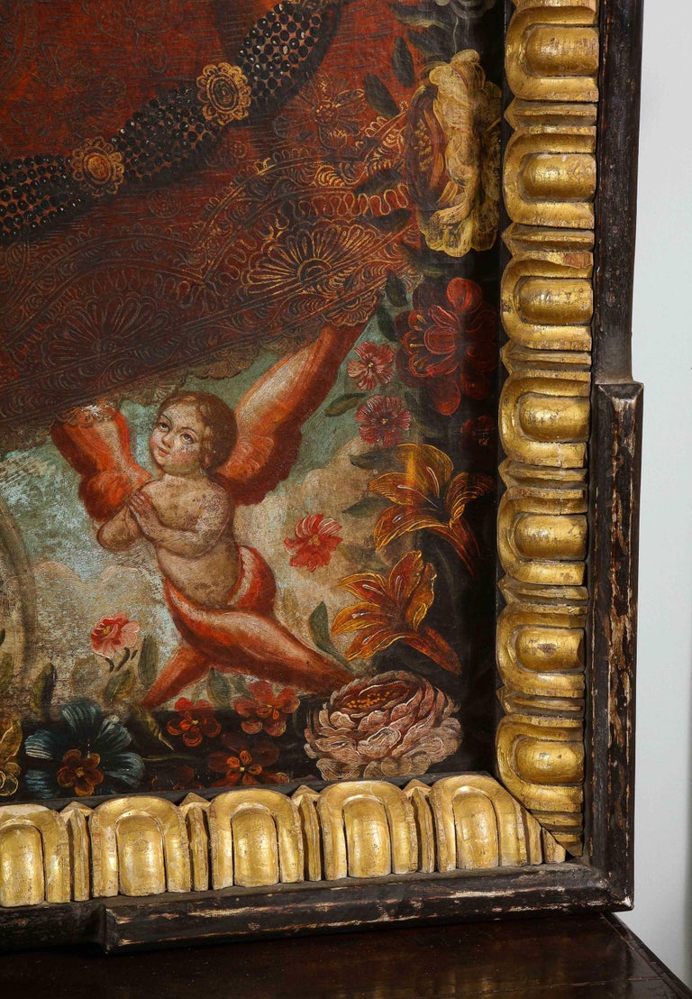 Cuzco School Painting, Virgin of Pomata at 1stDibs | cuzco school ...
