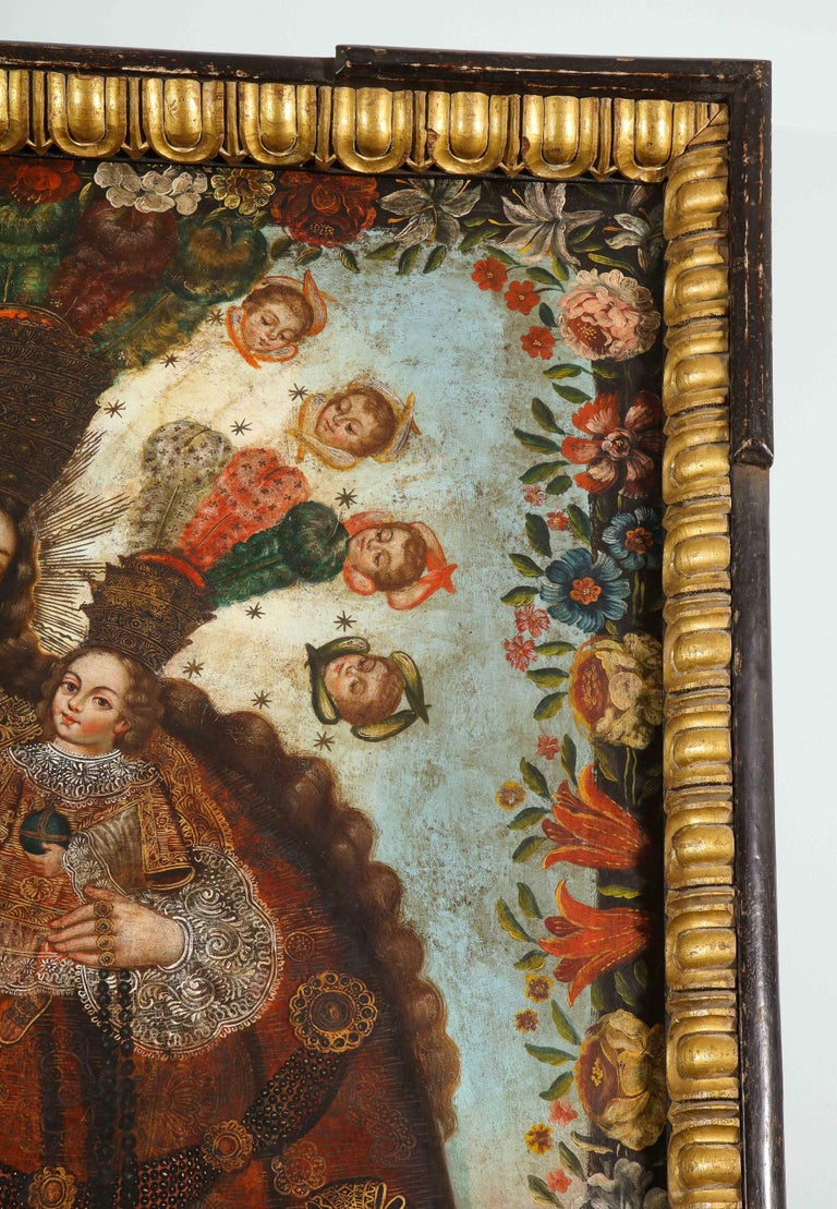Cuzco School Painting, Virgin of Pomata at 1stDibs | cuzco school ...