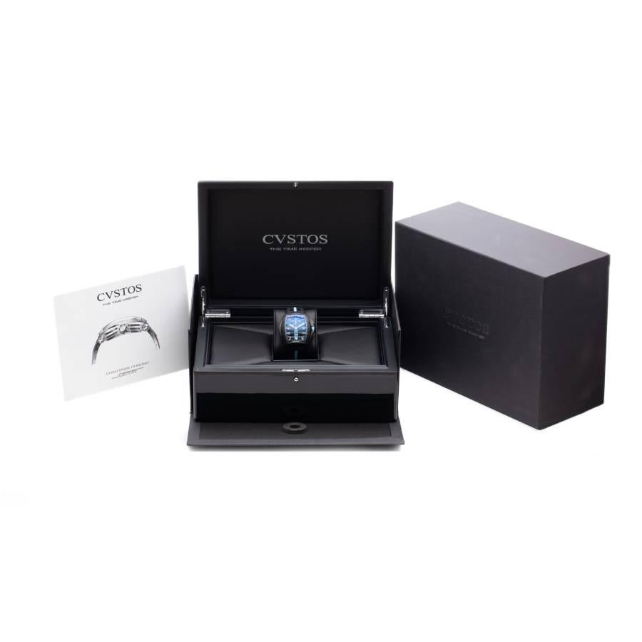 CVSTOS Challenge Chrono Sprint Titanium Blue Ref: B00107.4112002 For ...