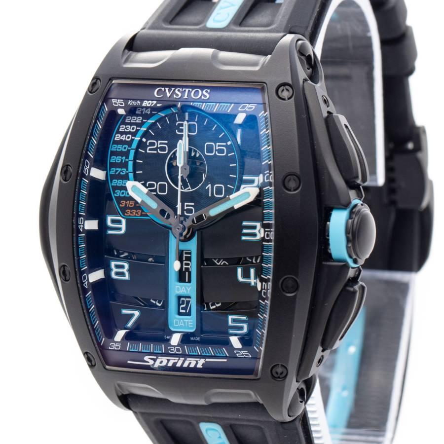 CVSTOS Challenge Chrono Sprint Titanium Blue Ref: B00107.4112002 For ...