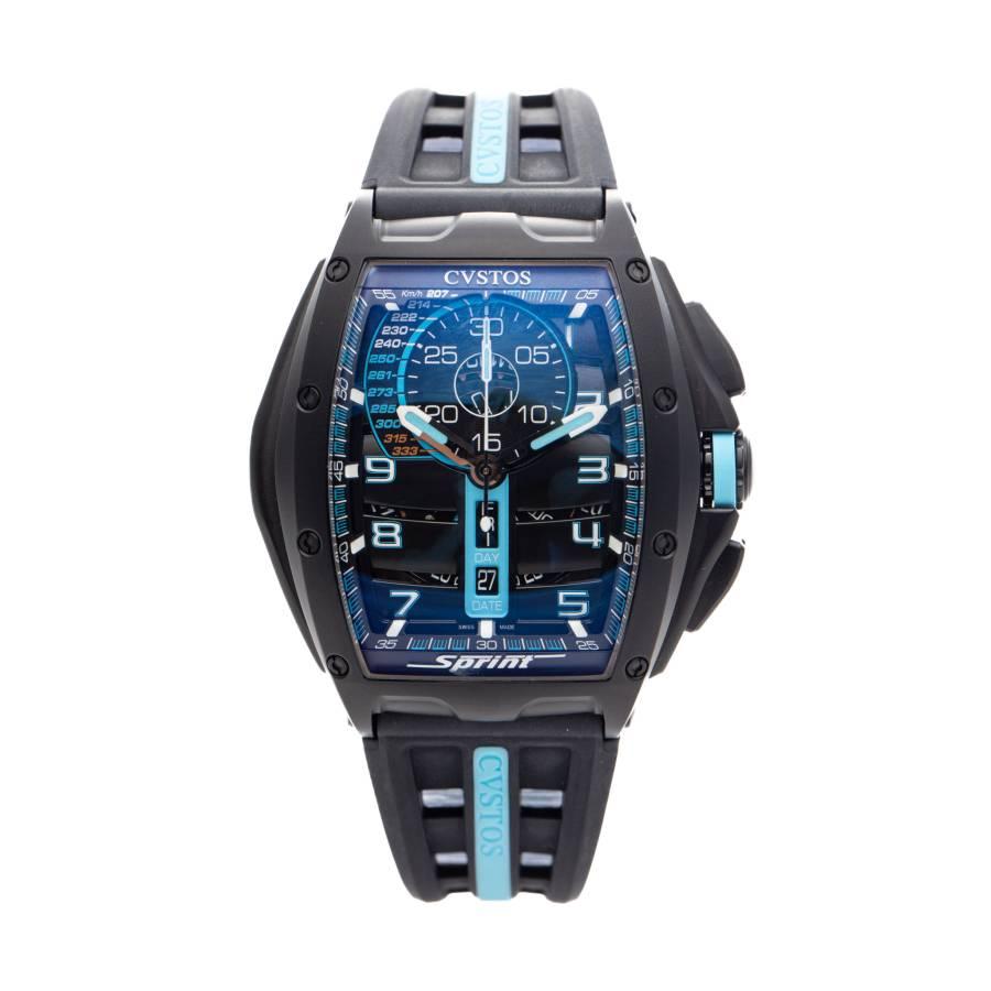 CVSTOS Challenge Chrono Sprint Titanium Blue Ref: B00107.4112002 For ...