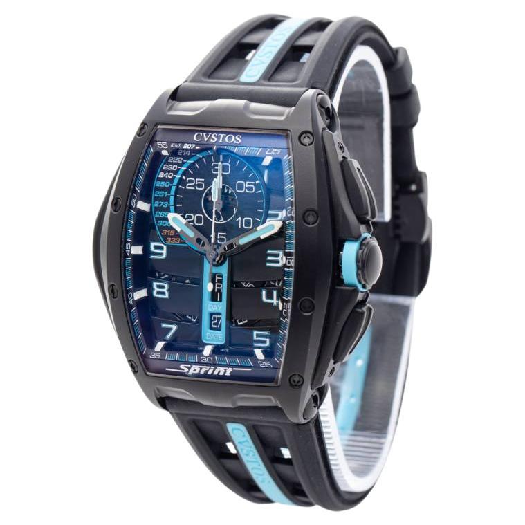 CVSTOS Challenge Chrono Sprint Titanium Blue Ref: B00107.4112002 For ...