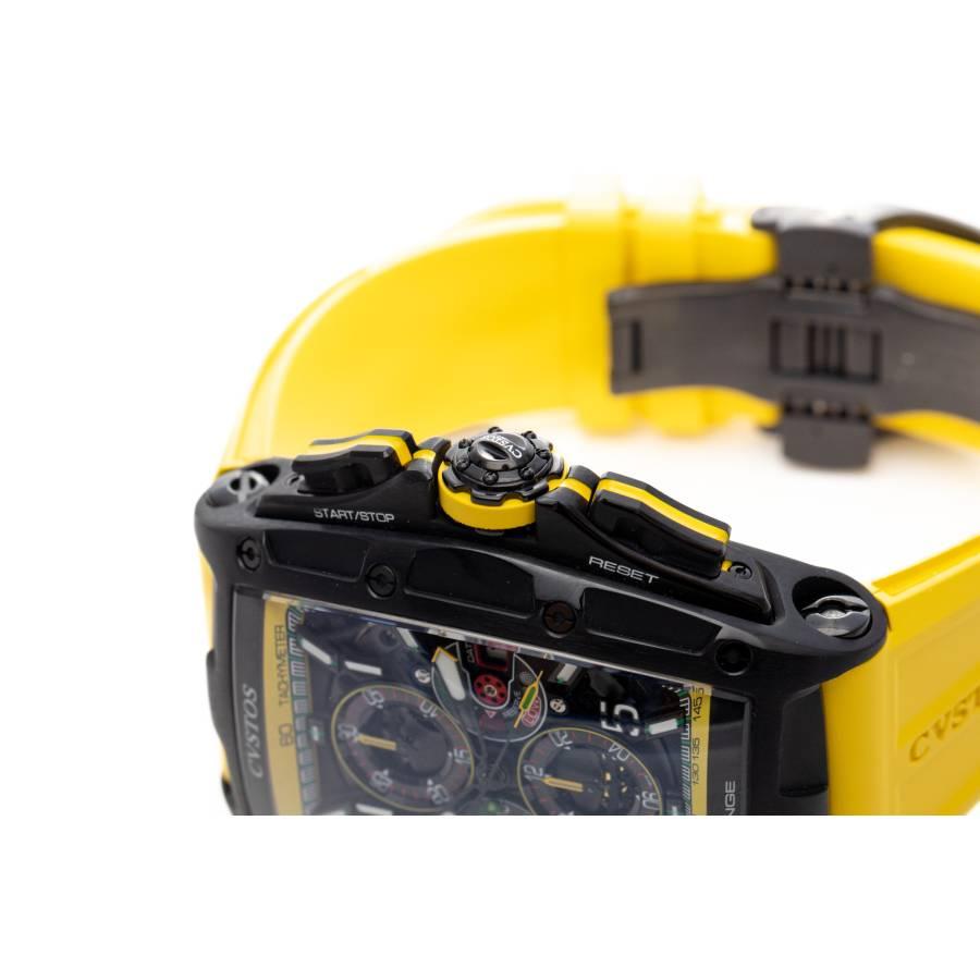 CVSTOS Challenge III Chrono Black Steel 45mm Ref: B00107.4102001 For ...