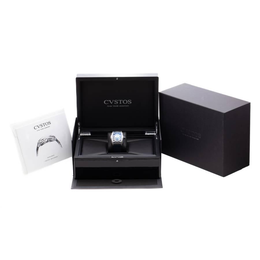 Cvstos Challenge Sealiner 41mm PS Steel Navy Blue Ti Comp Ref C00103 ...