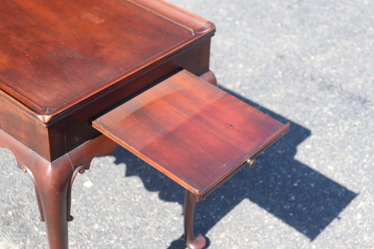 CW 8 Colonial Williamsburg Kittinger Mahogany Tea Table Circa 1950 at ...