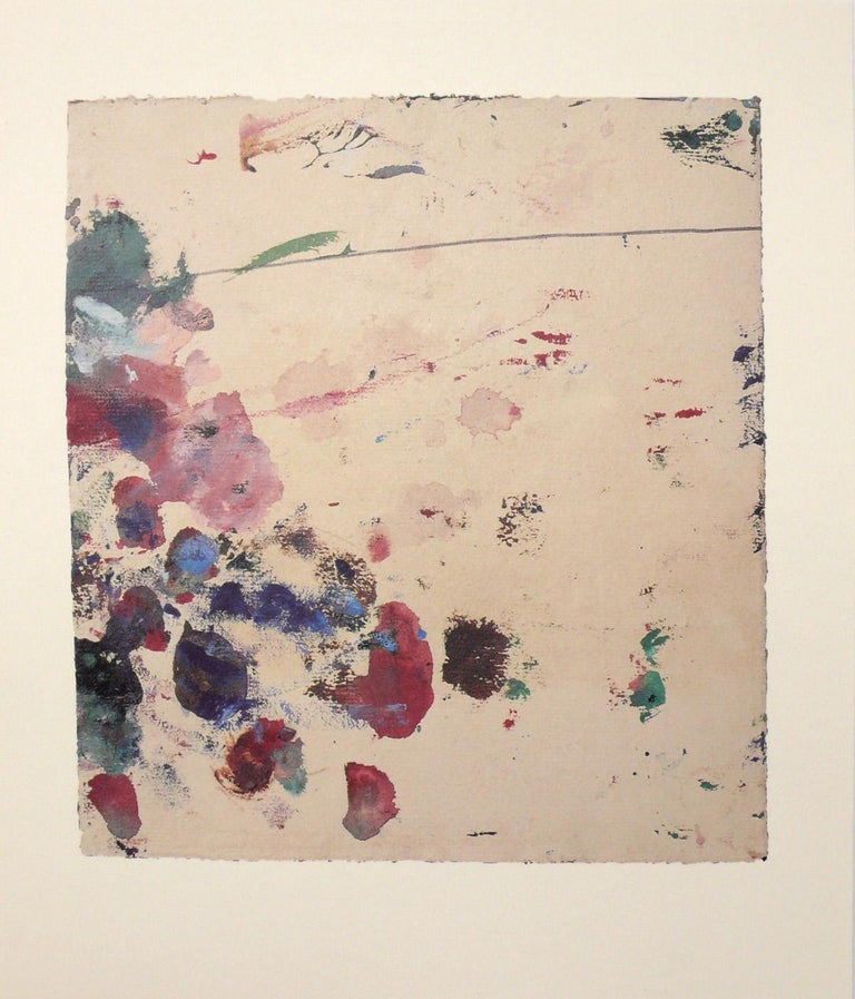 Cy Twombly Abstract Gaeta Lithographs Group of Eight For Sale at 1stDibs
