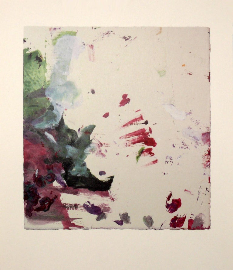 Cy Twombly Abstract Gaeta Lithographs Group of Eight For Sale at 1stDibs