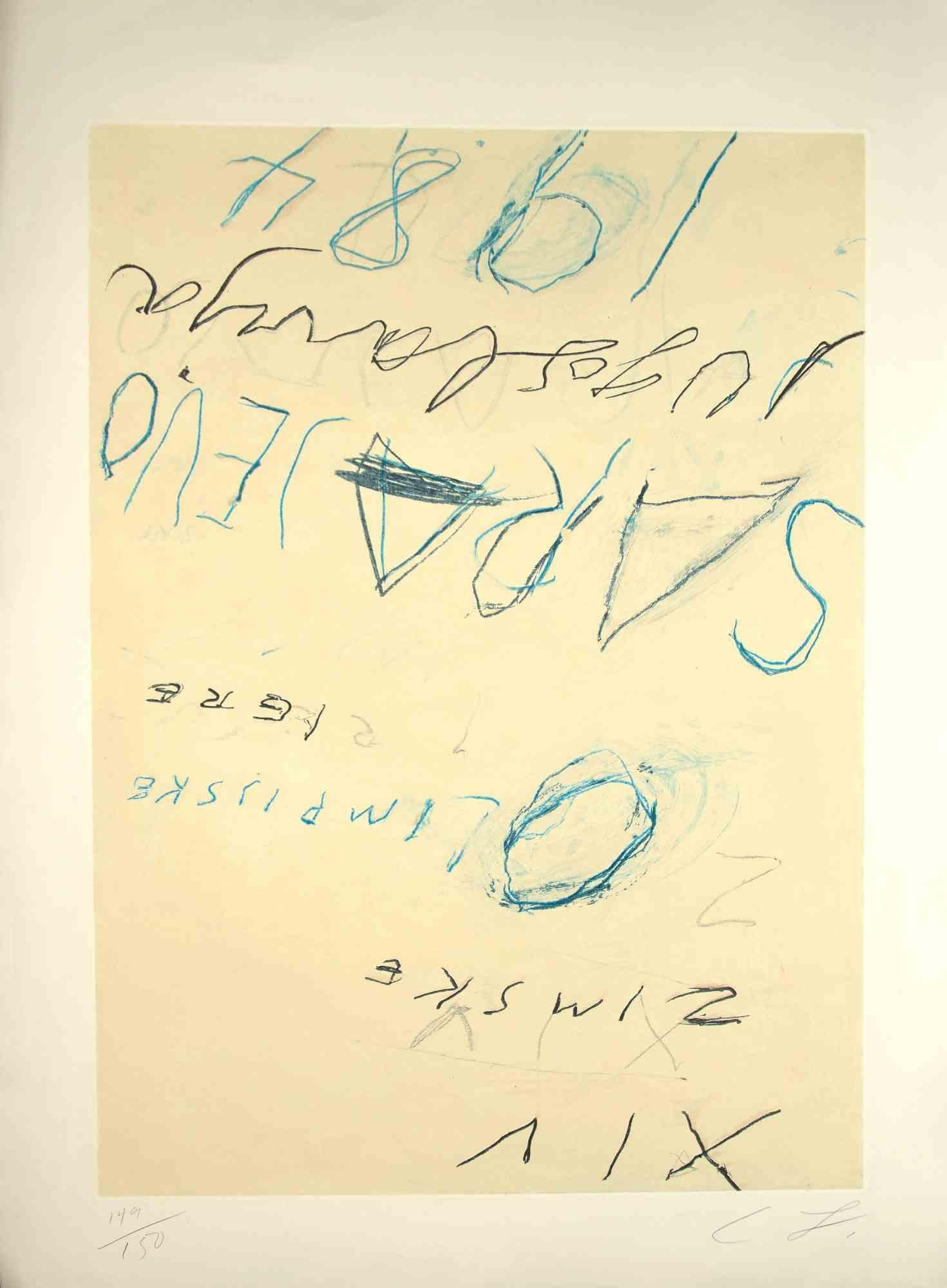 Cy Twombly - Roman Notes I (from Roman Notes) at 1stDibs