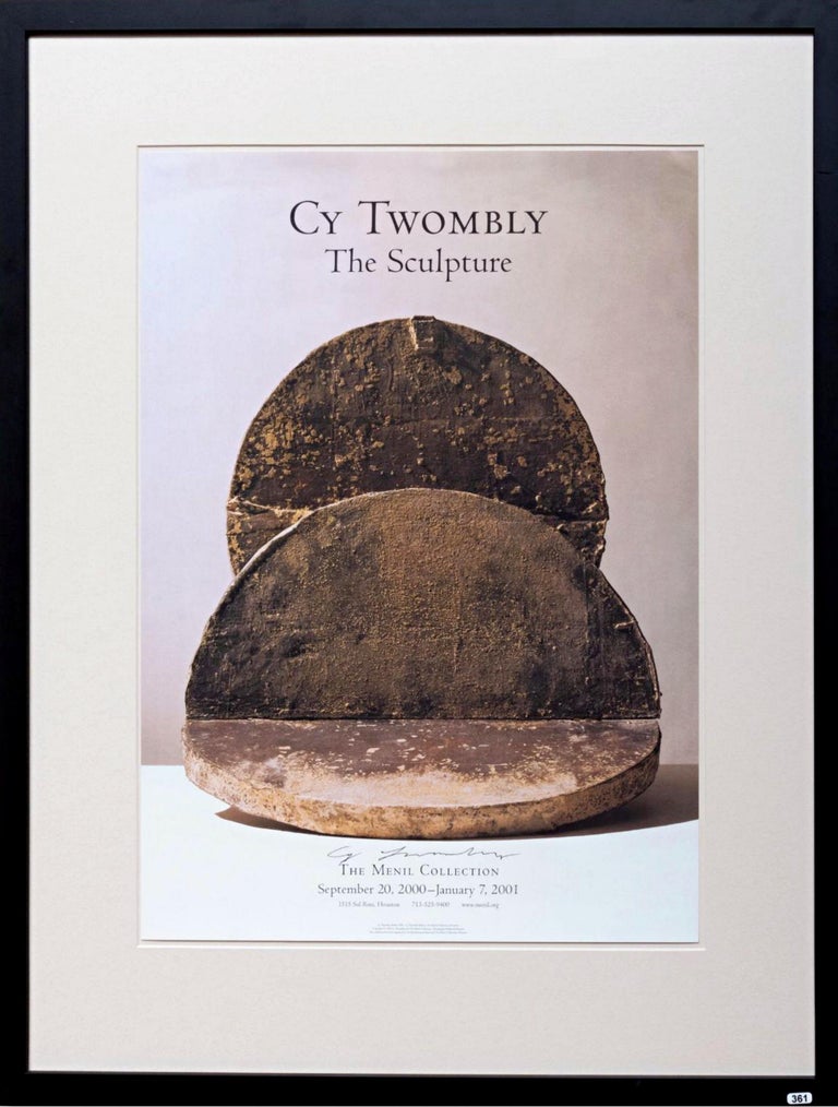 Cy Twombly - The Sculpture, The Menil Collection, Houston TX Exhibition ...