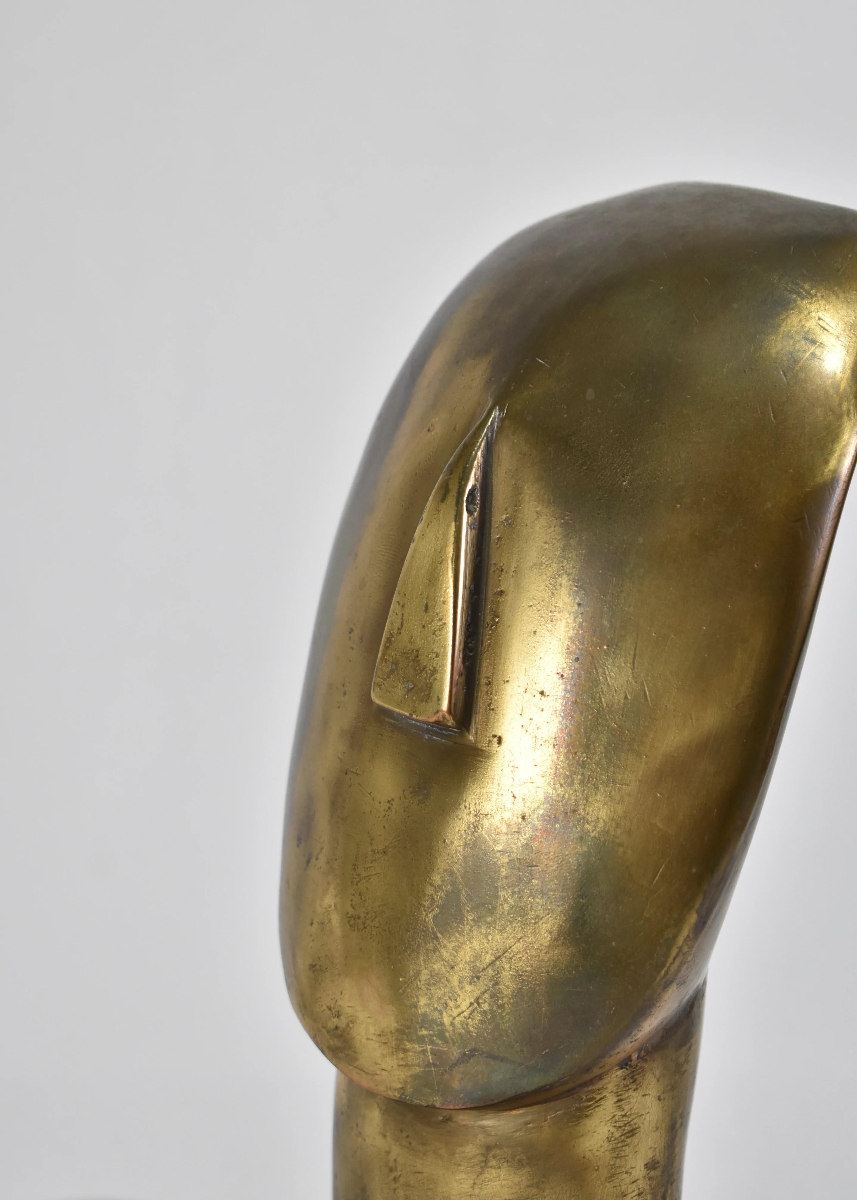 Cycladic Head Sculpture at 1stDibs