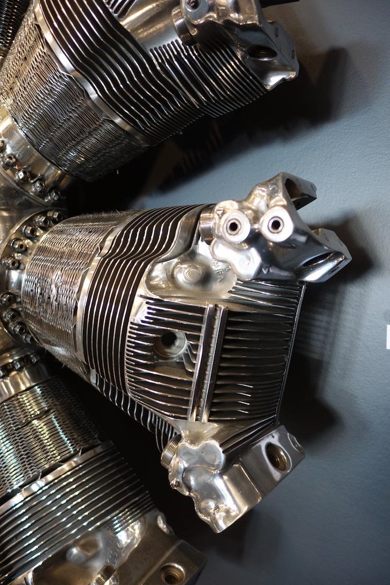 'Cyclone' Wright R-1820 Aircraft Radial Engine Sculpture For Sale at ...
