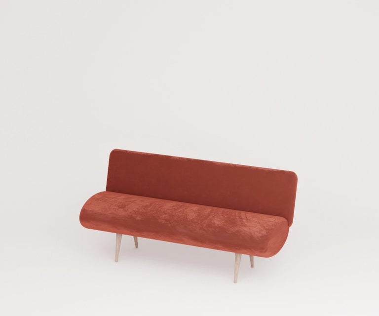Cylinder Mohair Sofa by Rejo Studio For Sale at 1stDibs | cylinder sofa ...