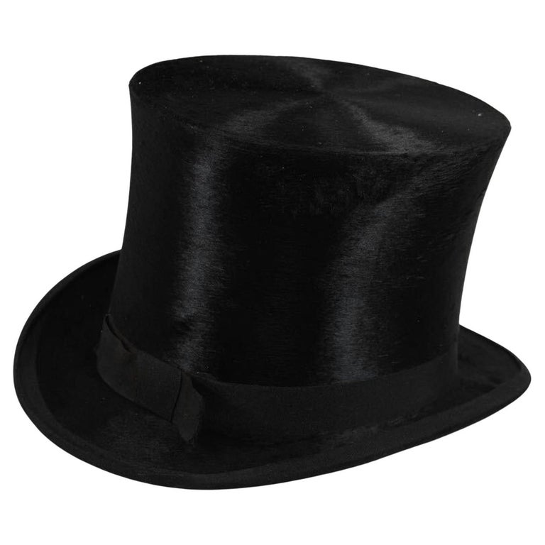 Cylindre Hat from Around 1900 with Hat Box and Fly, Göttingen 1G11 For ...