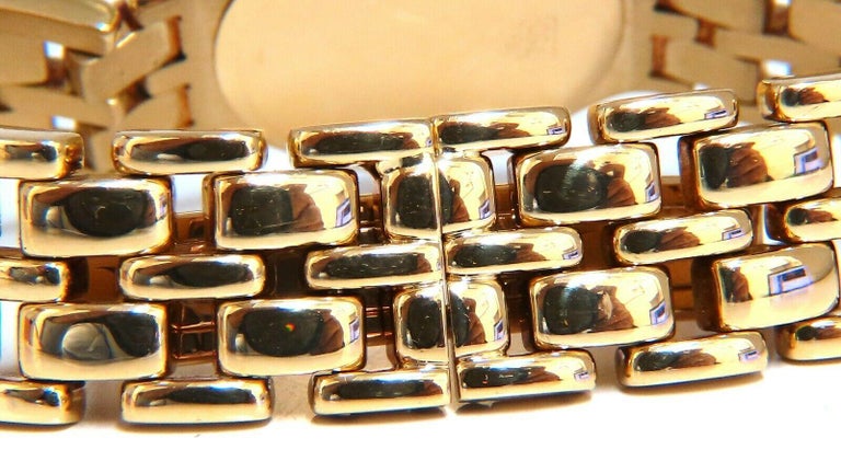 Cyma Ladies Gold Diamond Watch 14 Karat For Sale at 1stDibs