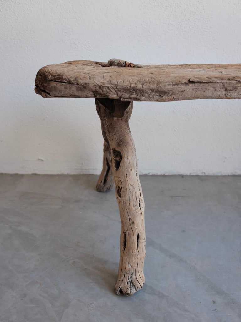 Cypress Bench from Jalisco, Mexico at 1stDibs