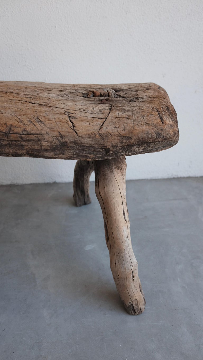 Cypress Bench from Jalisco, Mexico at 1stDibs