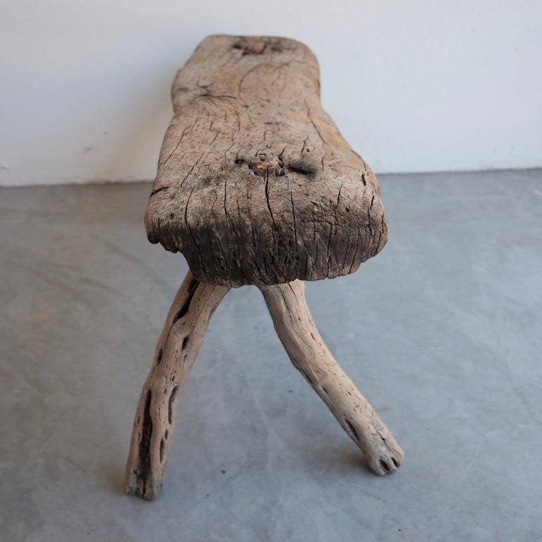 Cypress Bench from Jalisco, Mexico at 1stDibs