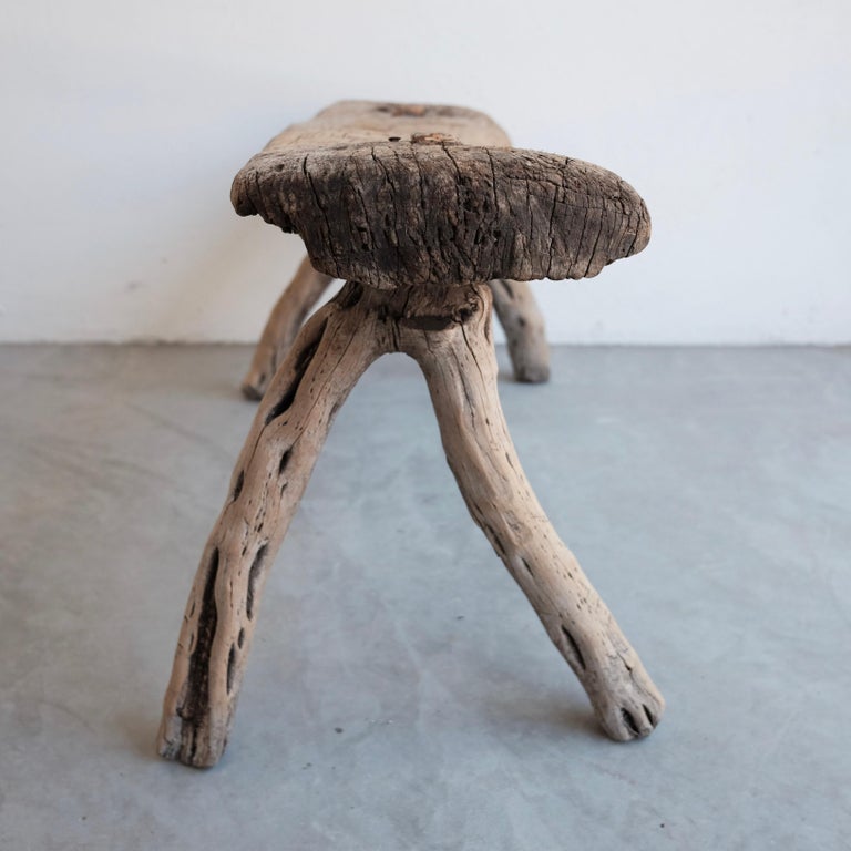 Cypress Bench from Jalisco, Mexico at 1stDibs