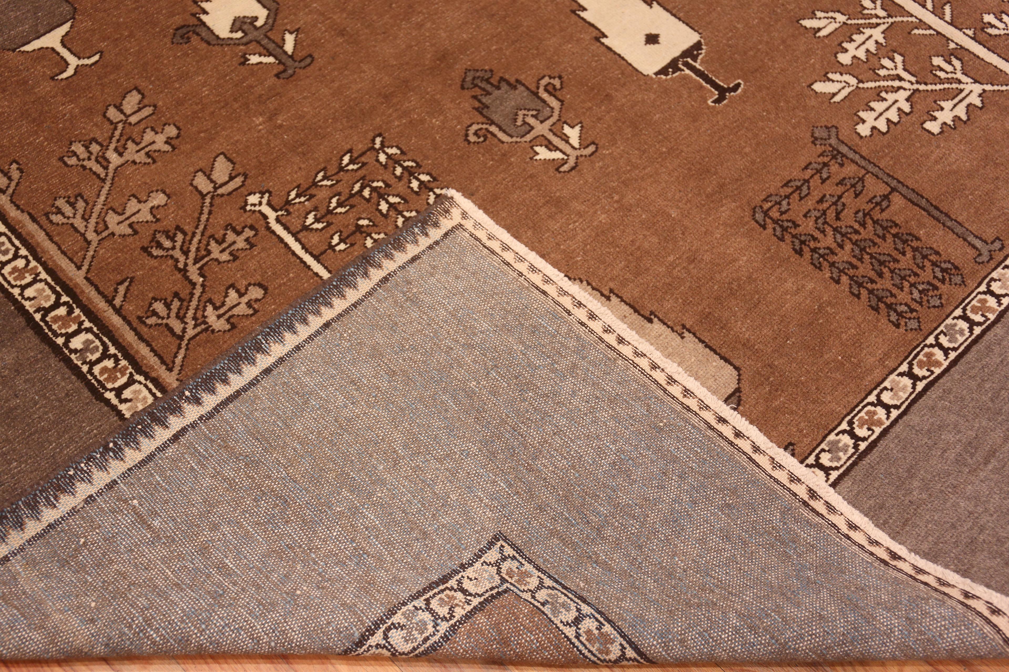 Cypress Tree Garden Design Vintage Tribal Bakhtiari Area Rug 11'2" x 13 ...