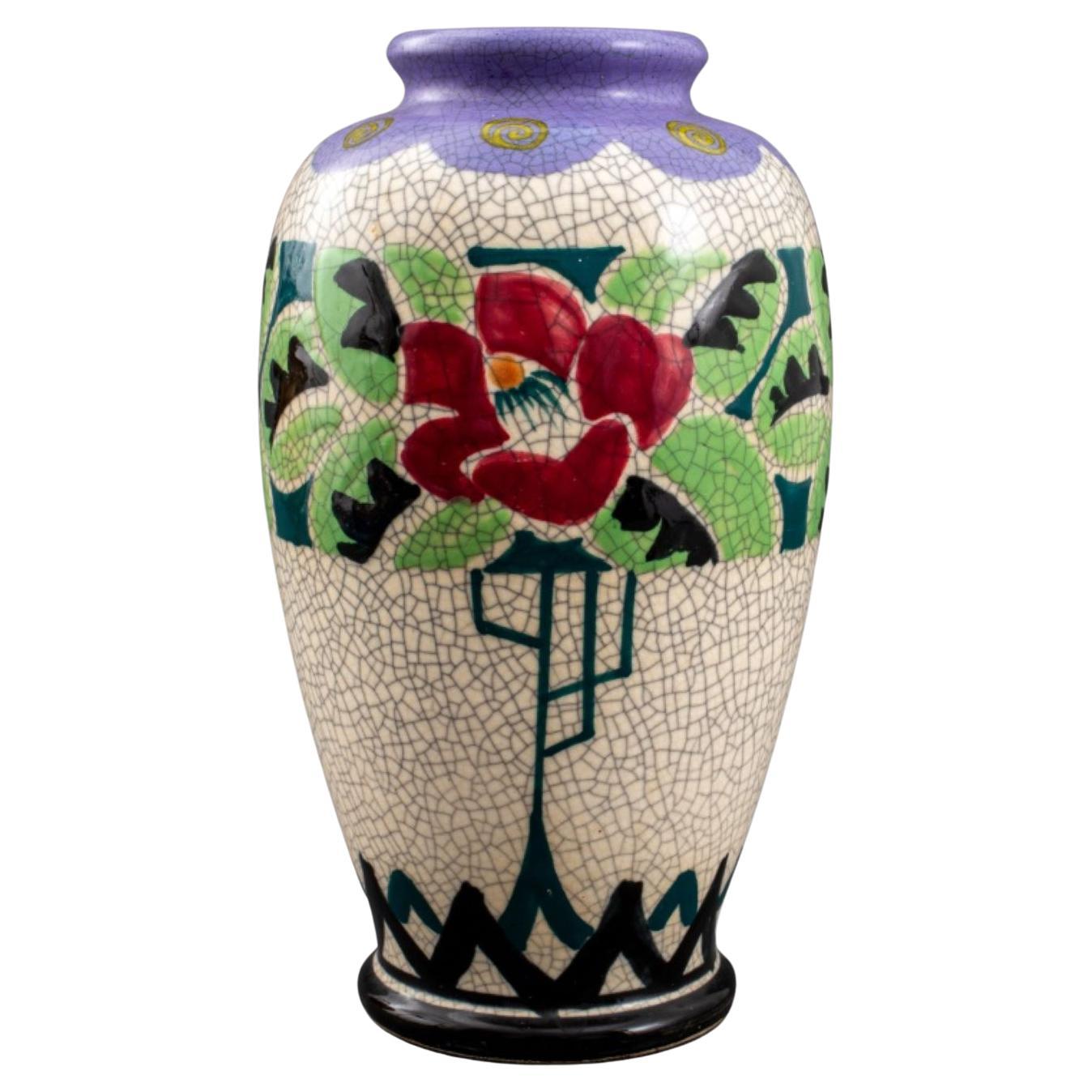 Set of Art Deco ceramic vases 1930 For Sale at 1stDibs