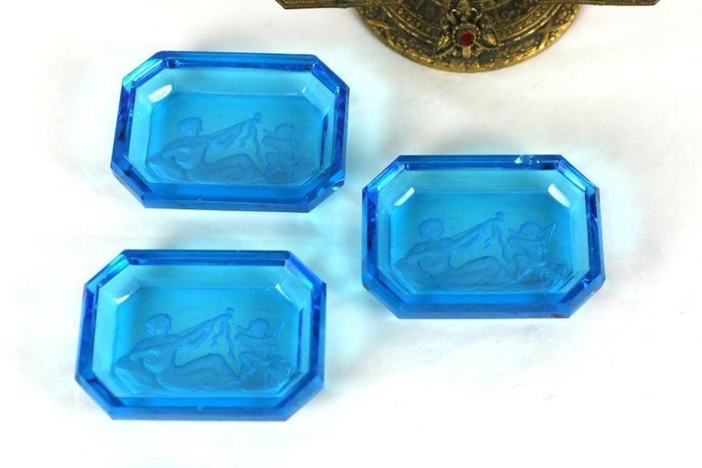 Czech Jeweled Candy Server For Sale at 1stDibs