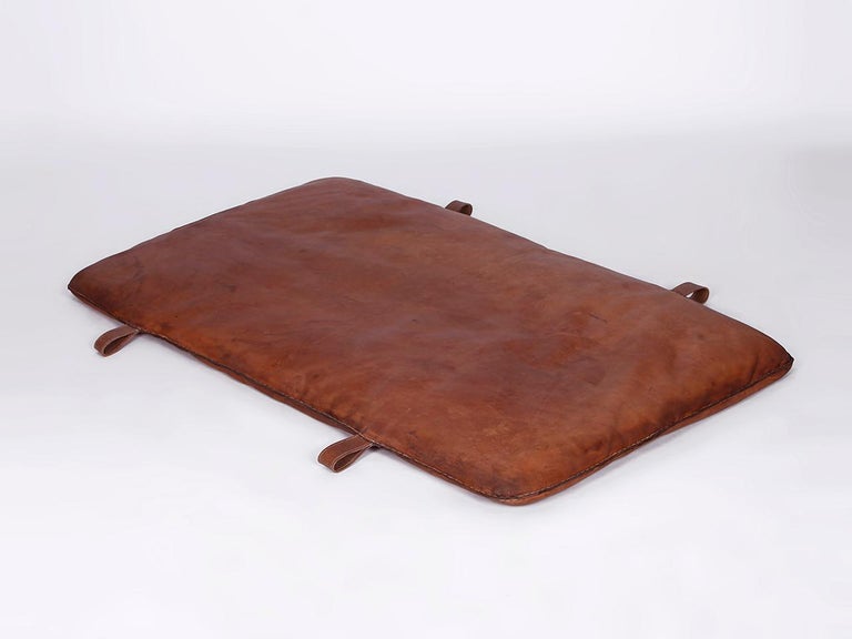 Czech Vintage Leather Gym Mat A, 1930s For Sale at 1stDibs