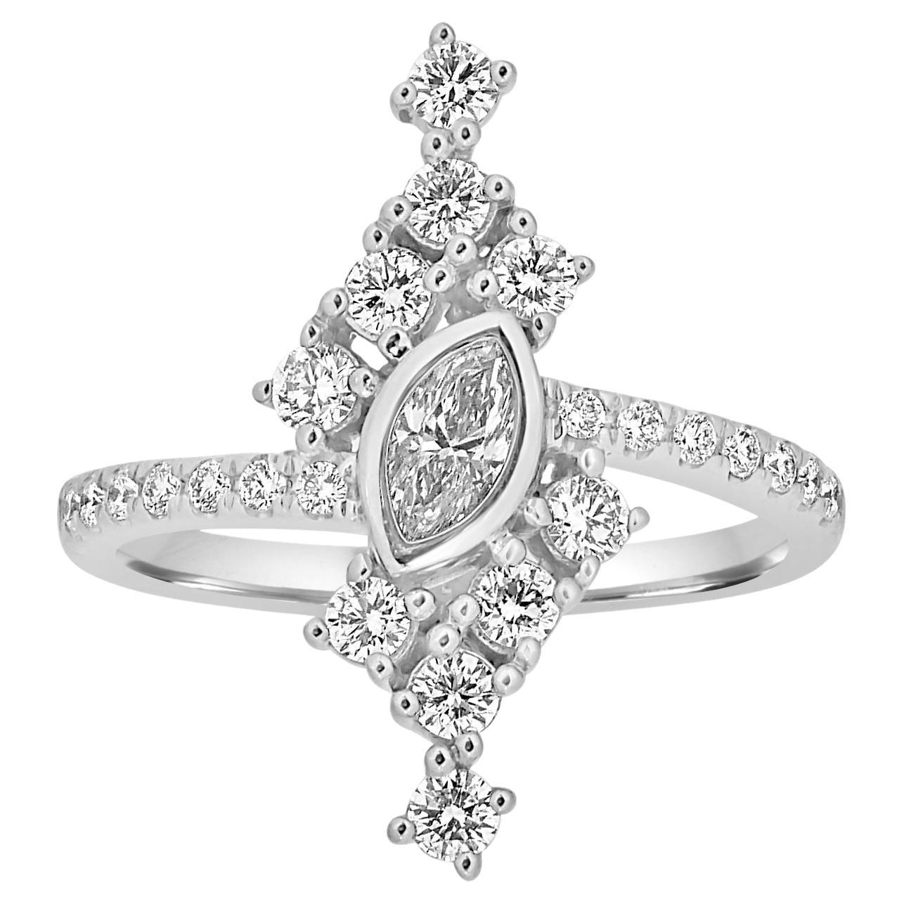 D Color Internally Flawless 'D/IF' Diamond Ring For Sale at 1stDibs