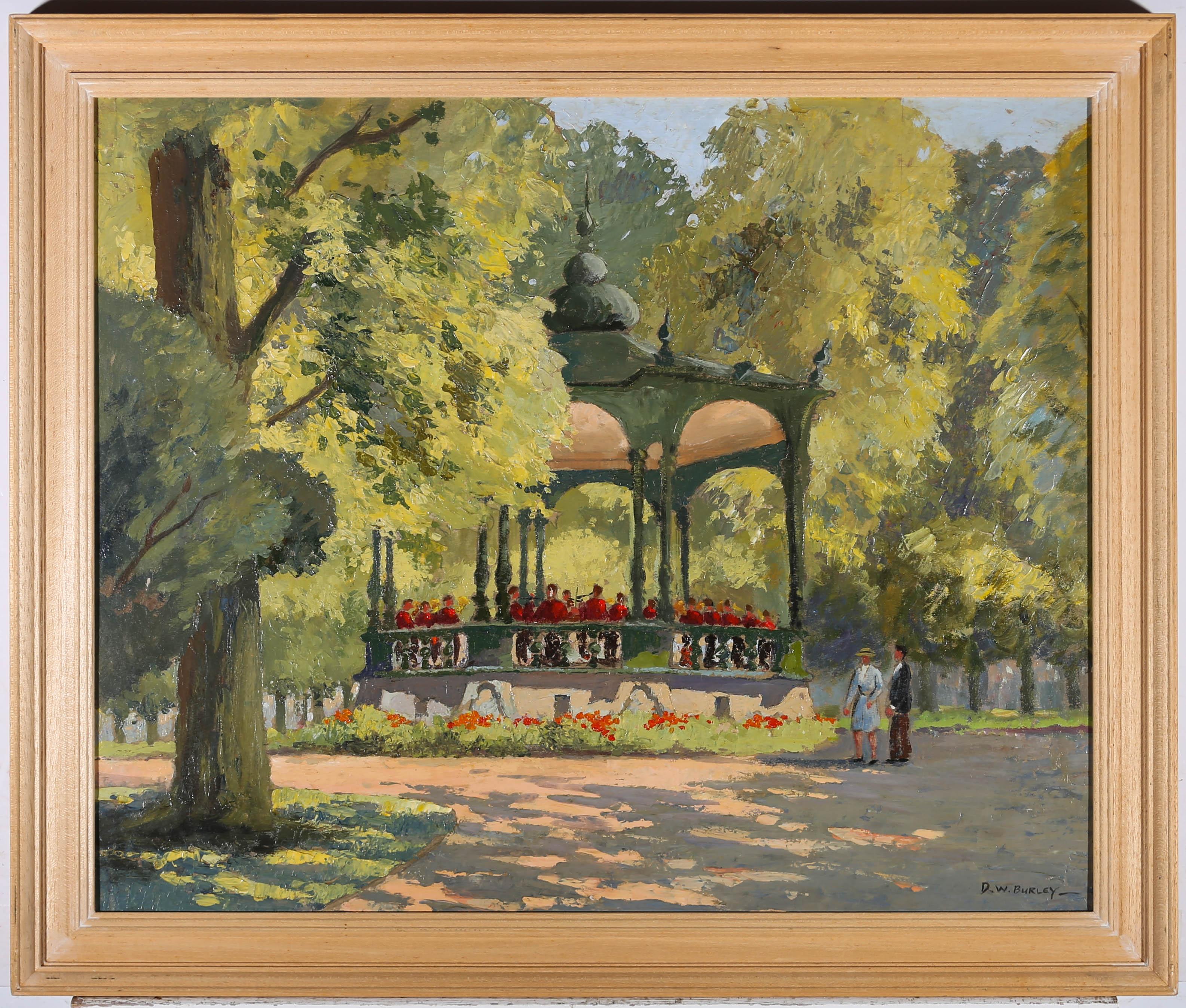 D. Hughes - D.W. Burley (1901-1990) - Signed Mid 20th Century Oil, The ...