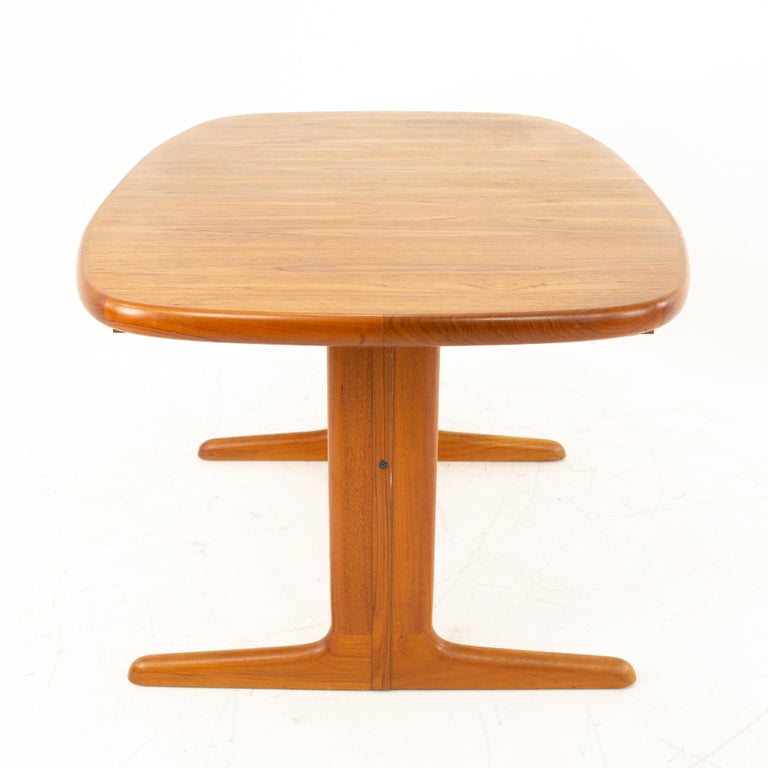 D-Scan Midcentury Teak Table at 1stDibs