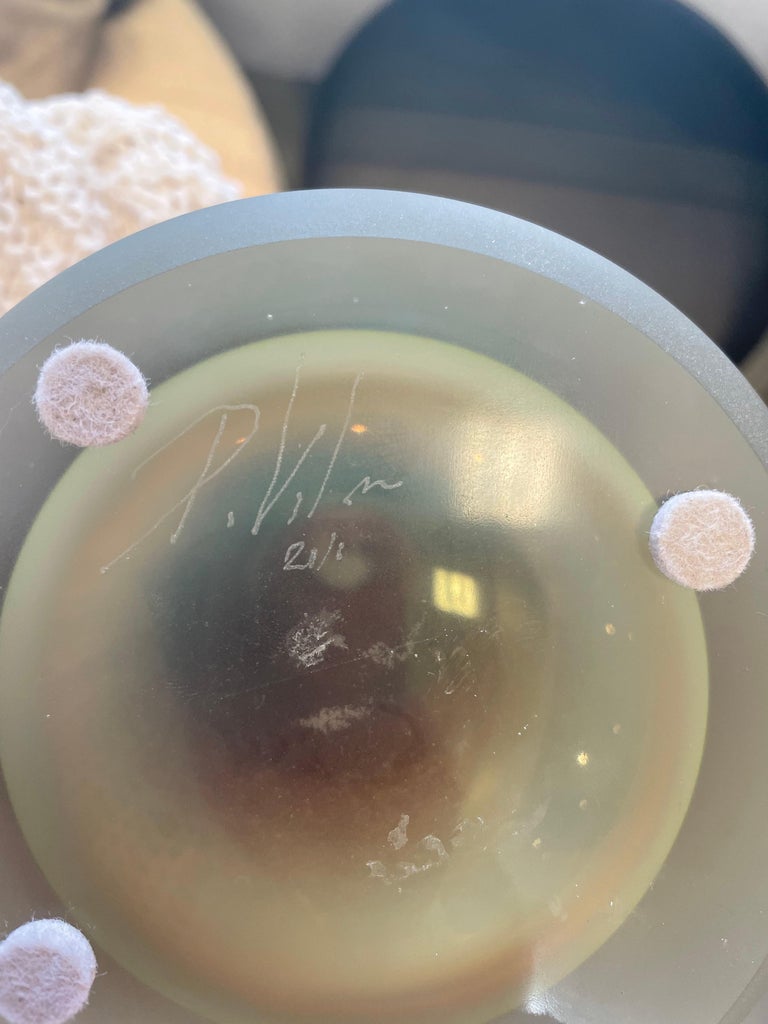 D Valner Signed Fungus Vase Large For Sale at 1stDibs