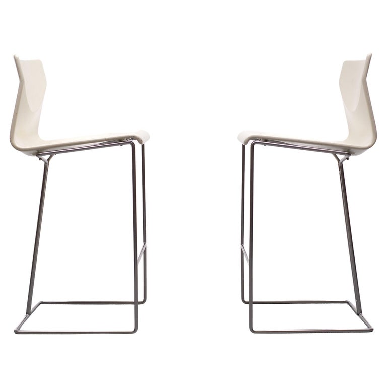 DADA Bar Stool Set of 2 by Georges Coslin for Mesero, Milano For Sale ...