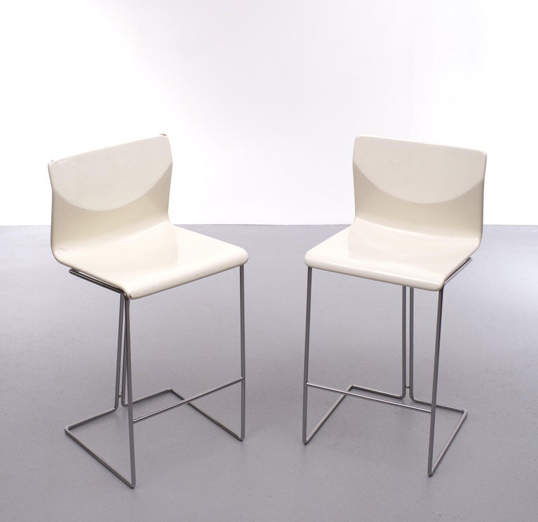 DADA Bar Stool Set of 2 by Georges Coslin for Mesero, Milano For Sale ...