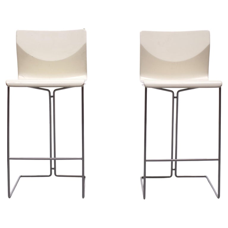 DADA Bar Stool Set of 2 by Georges Coslin for Mesero, Milano For Sale ...