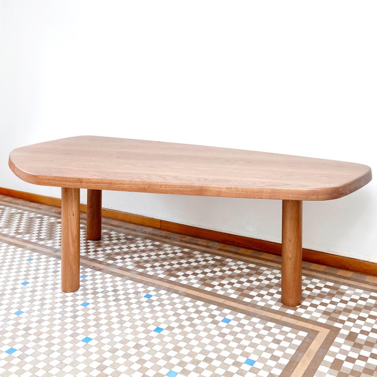 Dada Est. Contemporary, Oak Free-Form Dining Large Table For Sale at ...